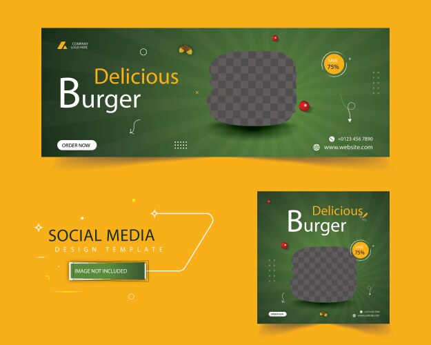 Facebook Post Template Vector Images (over 3,800)