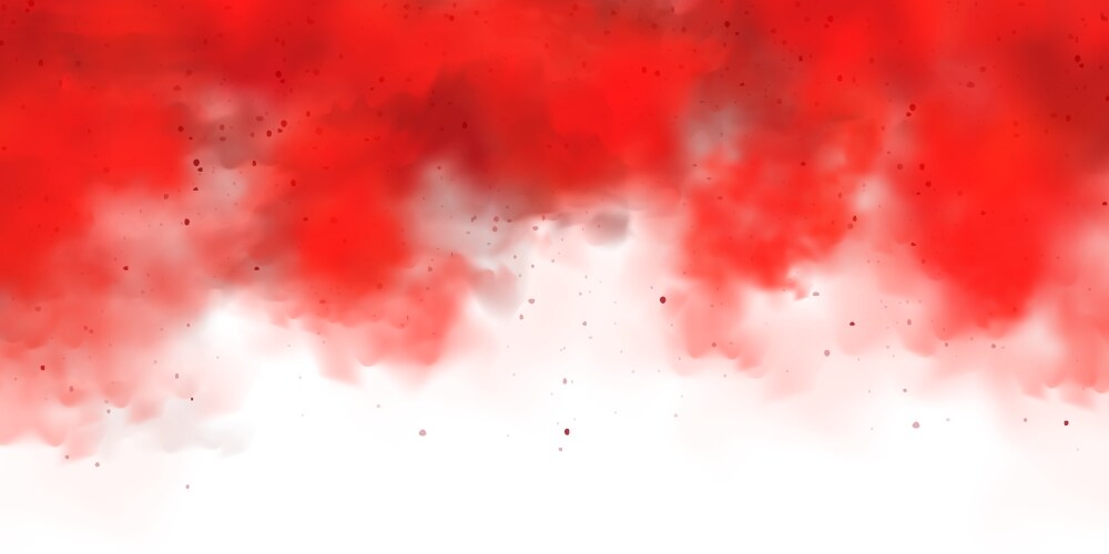 Light effect with red smoke bomb explosion 3d Vector Image