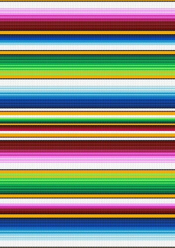 Mexican blanket stripes seamless pattern Vector Image