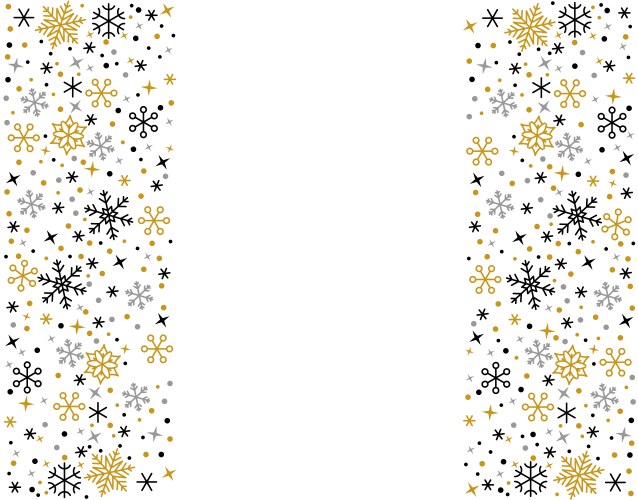 Vintage divider black line separator border frame Vector Image