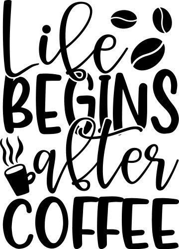 Coffee After Quote Vector Images (over 210)