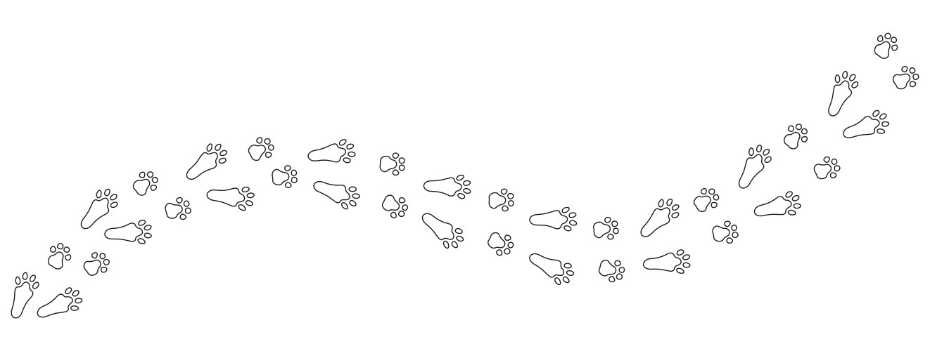 Bunny Foot Prints Vector Images (over 330)
