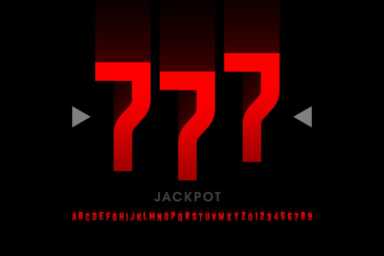 Gold font Royalty Free Vector Image - VectorStock