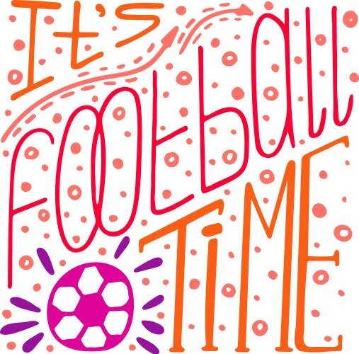 Football Calligraphy Drawn Vector Images (over 270)