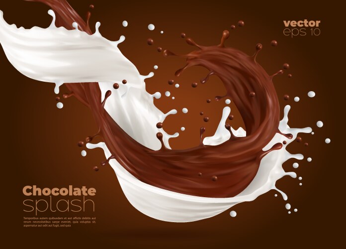 Choco Splash Vector Images (over 960)