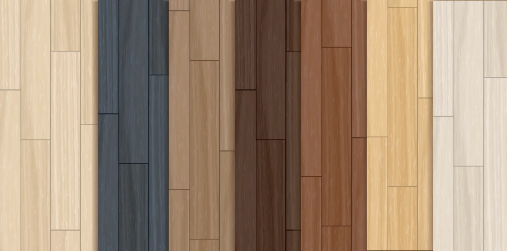 Realistic wood texture natural dark brown wooden Vector Image
