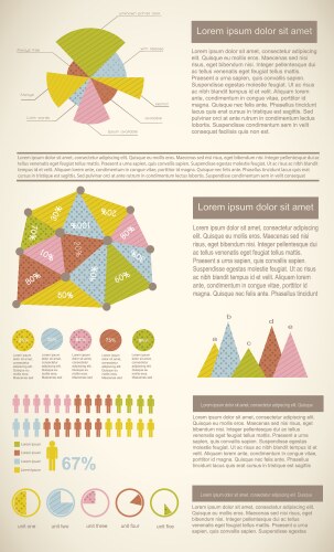Electricity infographics horizontal arrows Vector Image