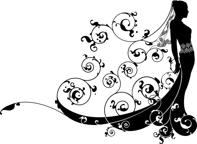 Princess Silhouettes Vector Images (over 12,000)
