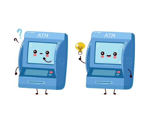 Atm Cartoon Vector Images (over 3,300)
