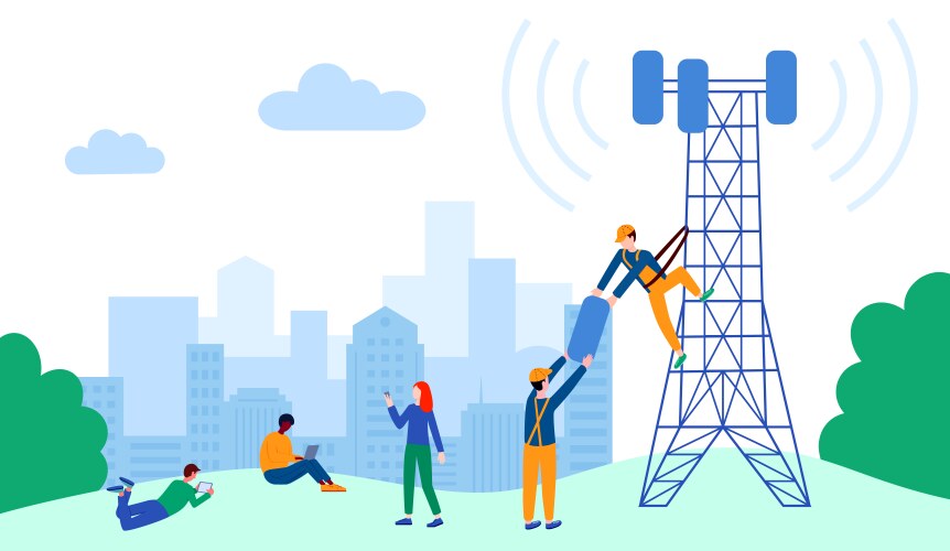 Communication Tower Vector Images (over 18,000)