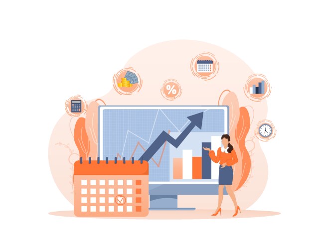 Printable personal monthly budget planner Vector Image