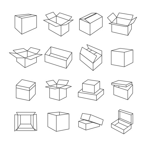 Box Outline Vector Images (over 230,000)
