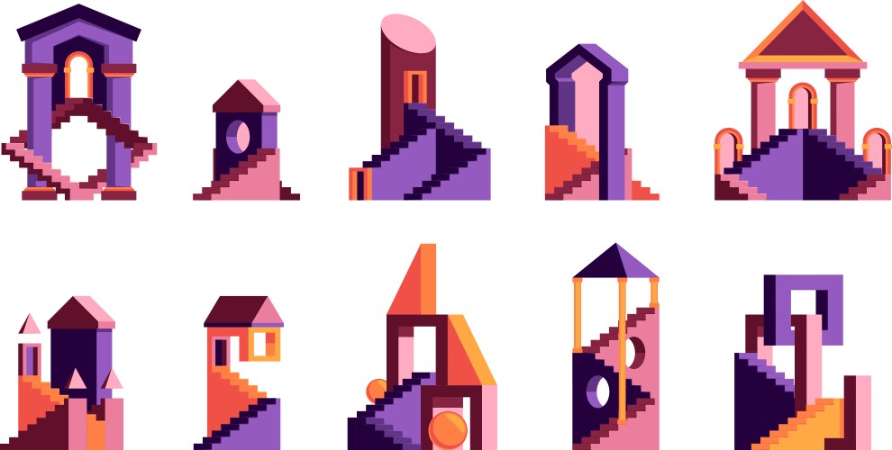 House maze Royalty Free Vector Image - VectorStock