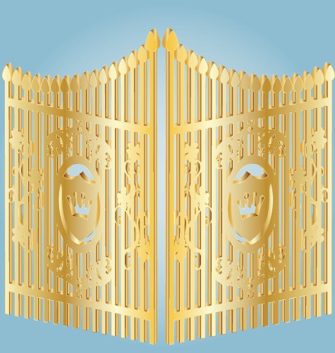 Gates Royalty Free Vector Image - VectorStock