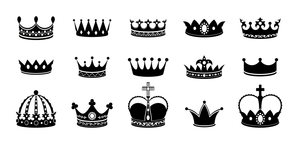 Crown Silhouette Vector Images (over 46,000)