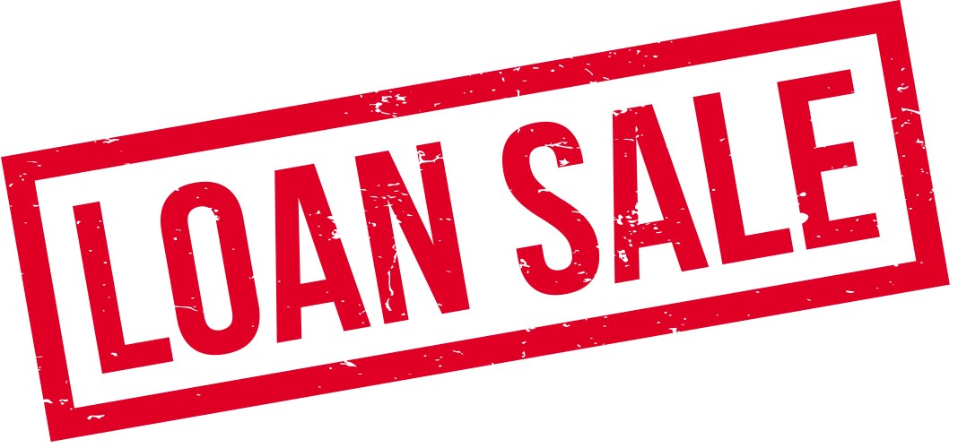 Loan sale rubber stamp Royalty Free Vector Image