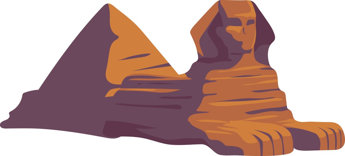 Sphinx and Great Pyramid Vector Images (over 590)
