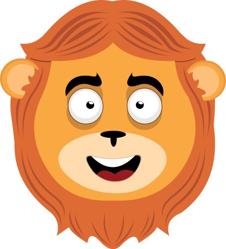 Lion head hand racket ball tennis Royalty Free Vector Image