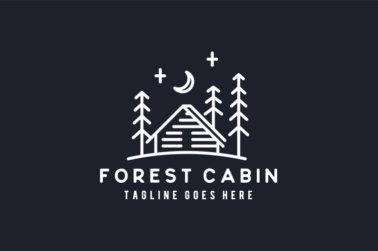 Cabin Vector Images & Graphics for Commercial Use | VectorStock