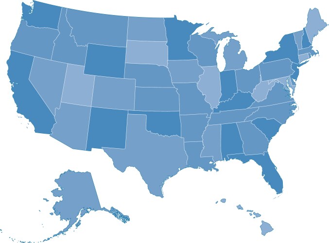 United States Map Vector Images (over 70,000)