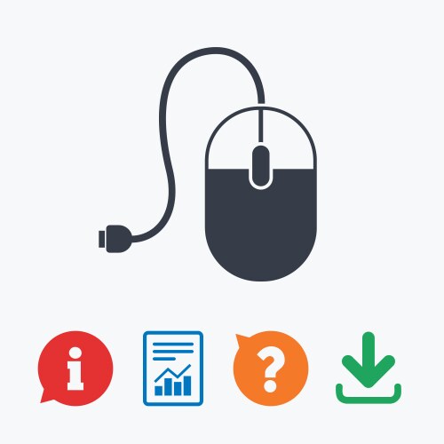 Cute computer Royalty Free Vector Image - VectorStock