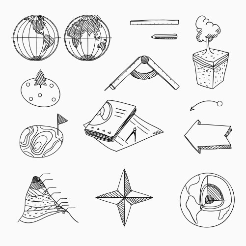 Geography Drawings Vector Images (over 74,000)