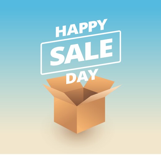 Quotation marks in empty banner blank dialog box Vector Image