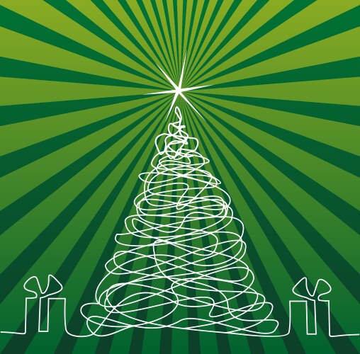 Christmas Tree Drawing Vector Images (over 52,000)