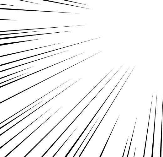 Manga speed lines effect Royalty Free Vector Image