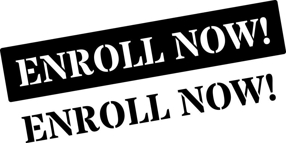 Enroll Now Vector Images (over 990)