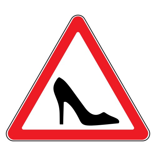 Under construction road signs Royalty Free Vector Image