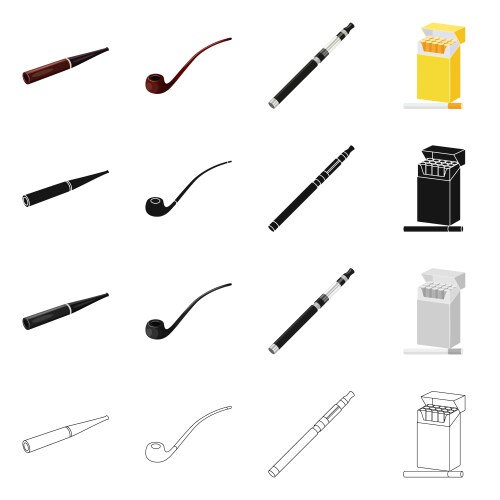 Design of refuse and stop logo set Royalty Free Vector Image