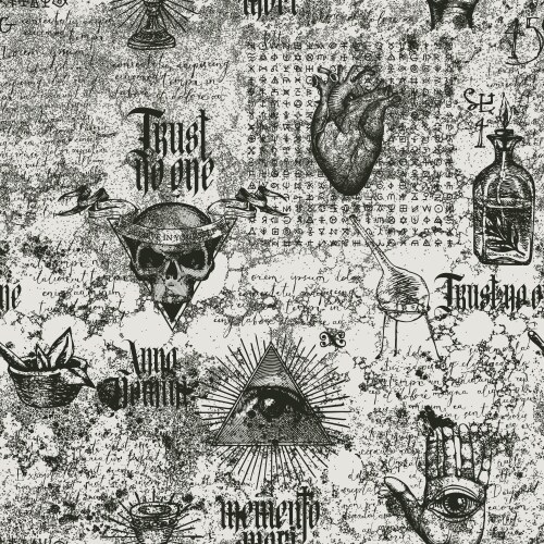 Satan Seamless Pattern Vector Images (over 610)