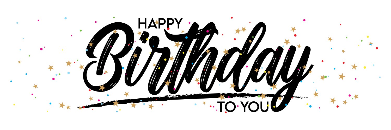 Happy Birthday Script Vector Images (over 5,000)