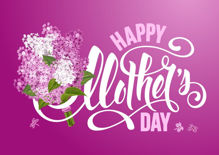 Mothers day logo Royalty Free Vector Image - VectorStock