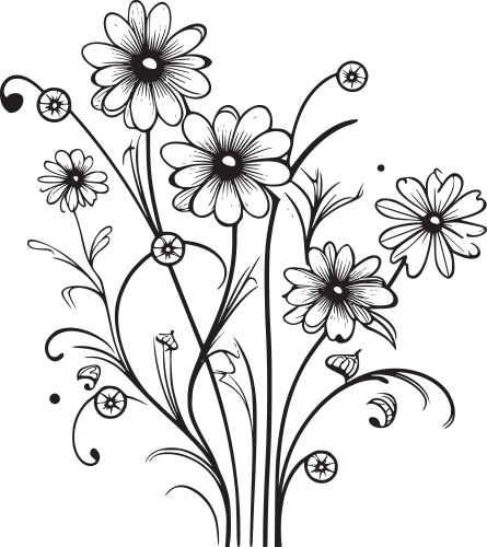 Flower Royalty Free Vector Image - VectorStock
