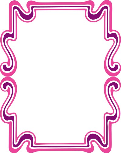 Frame and border of mongolia colors flag Vector Image