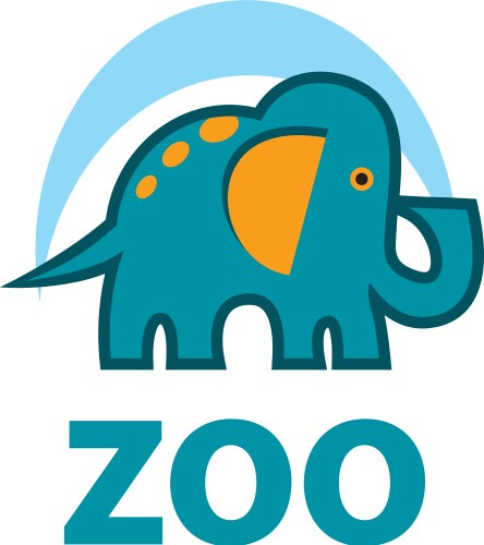Logo zoo Royalty Free Vector Image - VectorStock