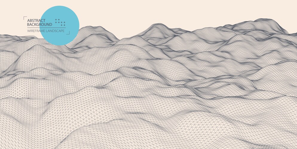 Zigzag black and white 3d optical style surface Vector Image