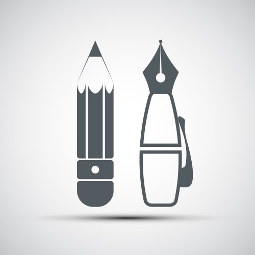 Pencil Pen Icon Vector Images (over 100,000)