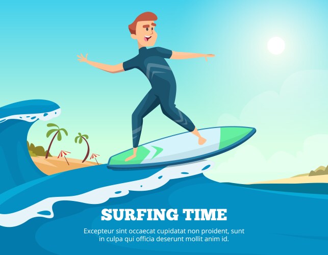 Surfer Cartoon Vector Images (over 9,200)