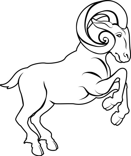 Ram Royalty Free Vector Image - VectorStock