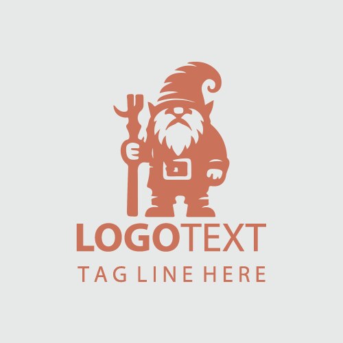 Dwarf logo Royalty Free Vector Image - VectorStock