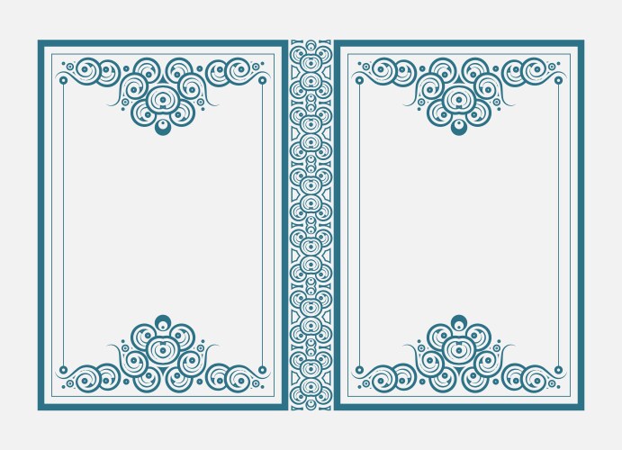 Vintage Notebook Cover Page Vector Images (over 1,400)