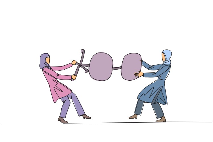 Girls Fighting Sketch Vector Images (over 520)