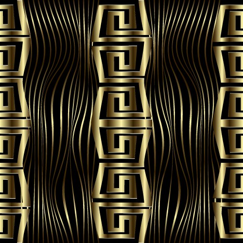 Modern geometric greek seamless pattern Royalty Free Vector