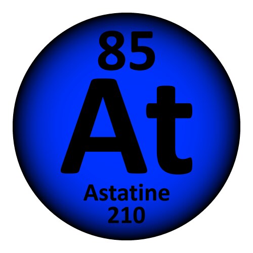 Periodic Table Element Astatine Icon Vector Images (53)