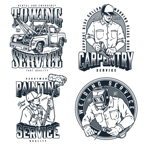 Welding Vintage Vector Images (over 1,200)