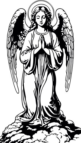 Angel Outline Vector Images (over 11,000)