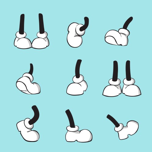 Cartoon Feet Vector Images (over 7,900)